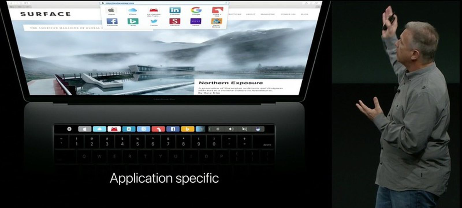 Apple Unveils Touch Bar Features in New MacBook Pros Including Touch ID ...