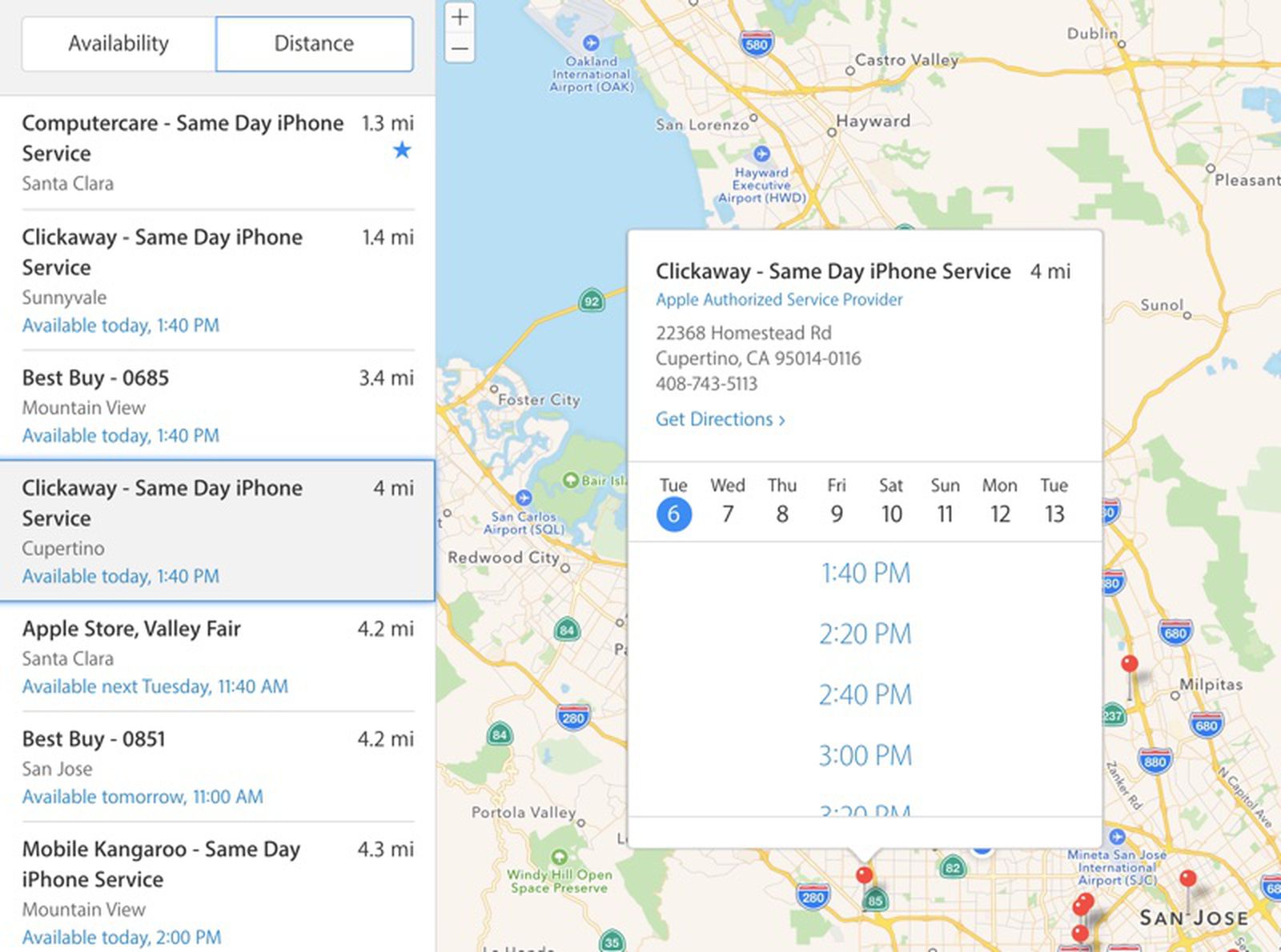Apple's Support Site Now Lets Customers Schedule Repairs at Apple ...