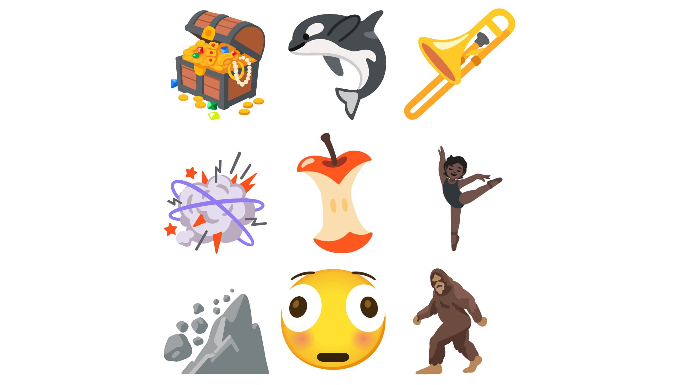 iOS 26 Emoji Will Include Bigfoot, Apple Core, Distorted Face, Fight ...