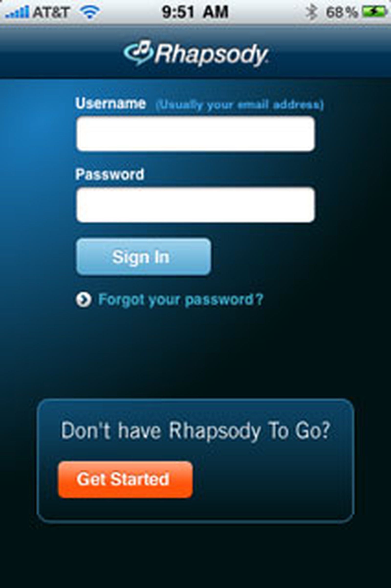 Apple Approves Rhapsody App - MacRumors