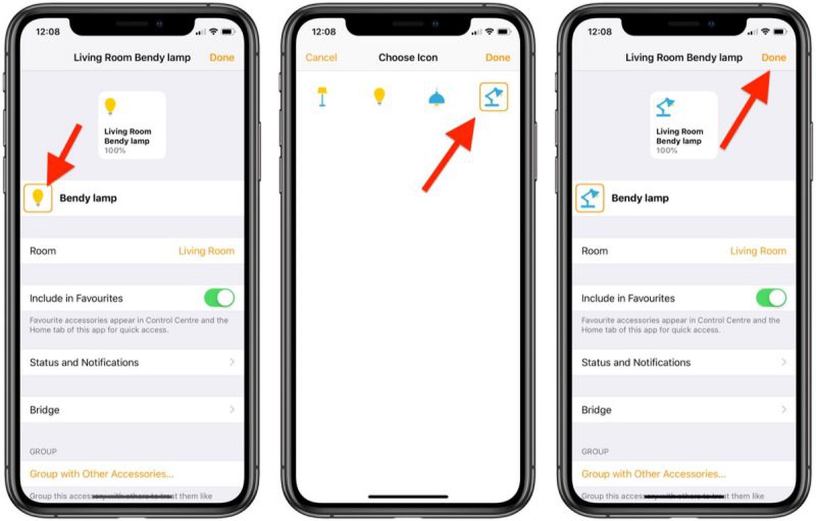 How to Change HomeKit Accessory Icons in the Home App - MacRumors