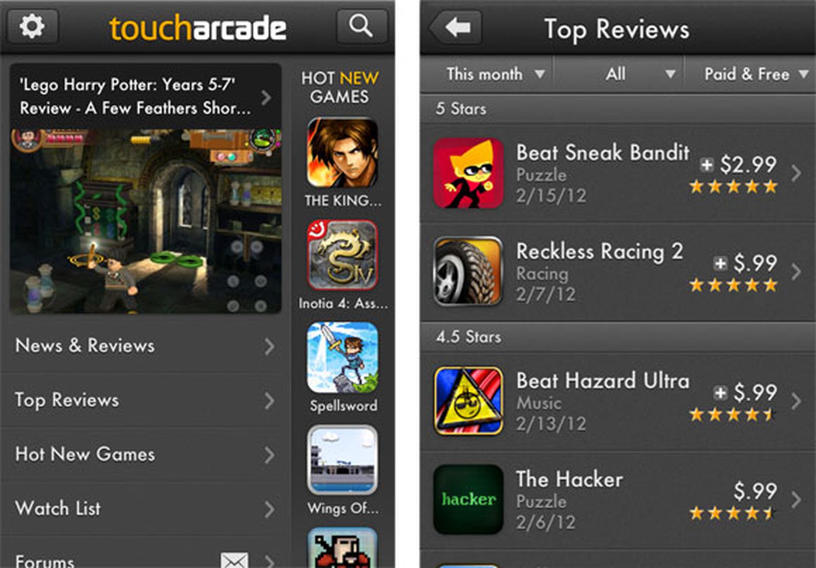 Official TouchArcade App Now Available - MacRumors