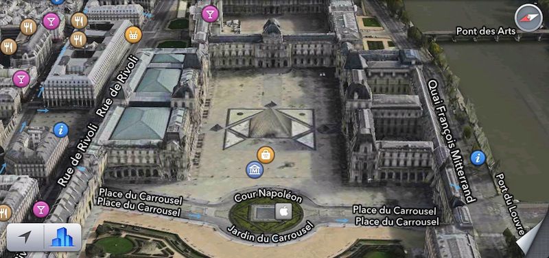 Apple Maps for iOS Adds 3D Flyover Coverage in Paris - MacRumors