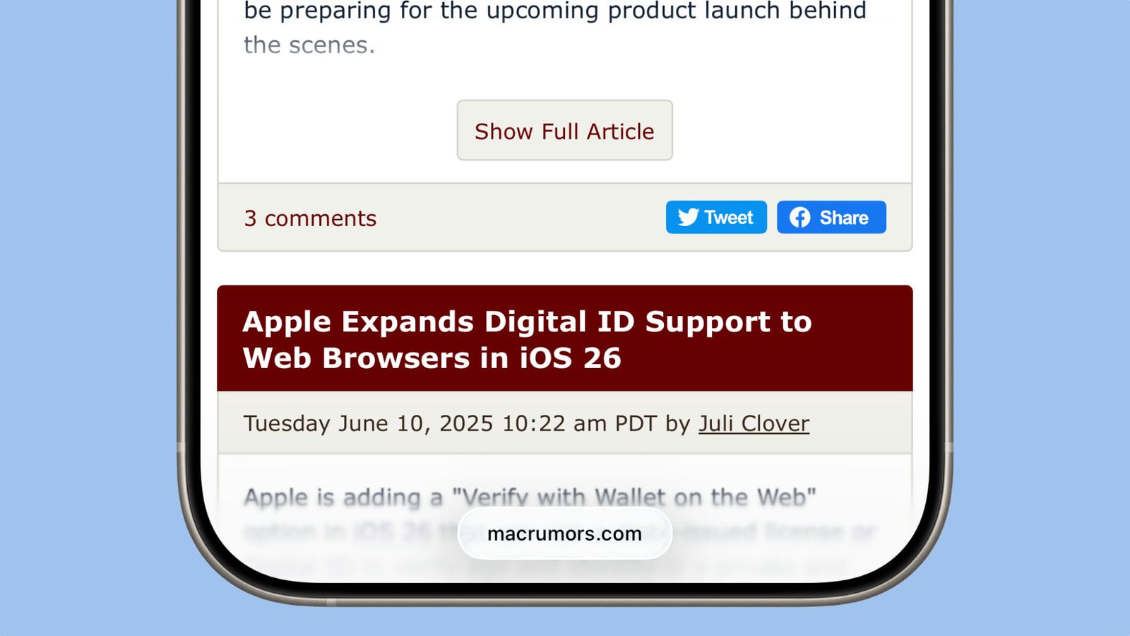Apple Offers Safari Design Choices in iOS 26, Learning from Past Criticism - MacRumors