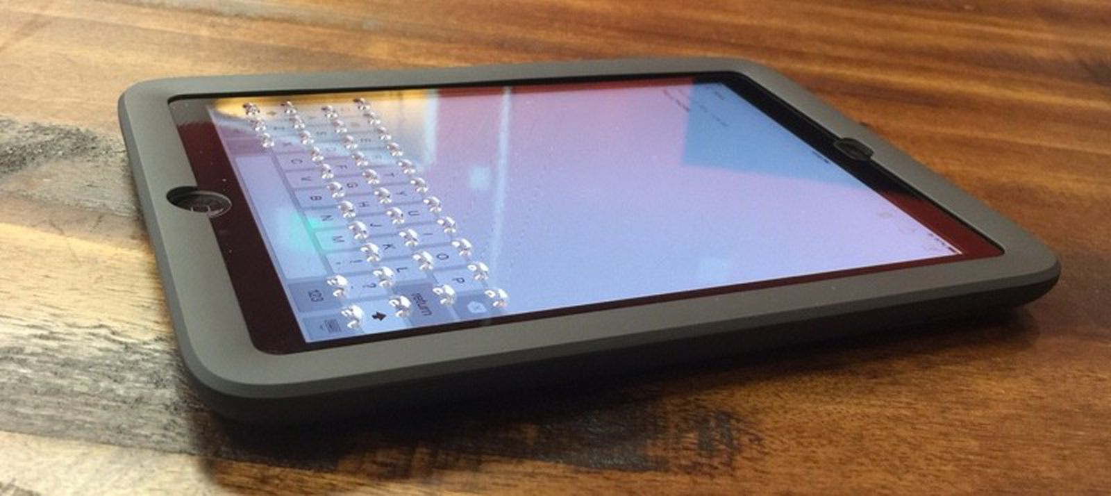 'Phorm' Case Adds Morphing Tactile Keyboard to iPad Mini - MacRumors