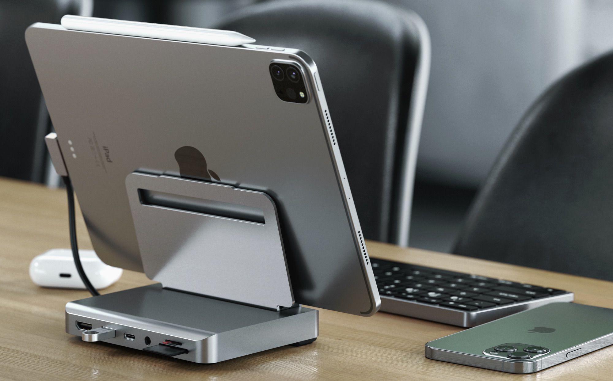 Satechi Launches New Foldable iPad Aluminum Stand and Hub - MacRumors