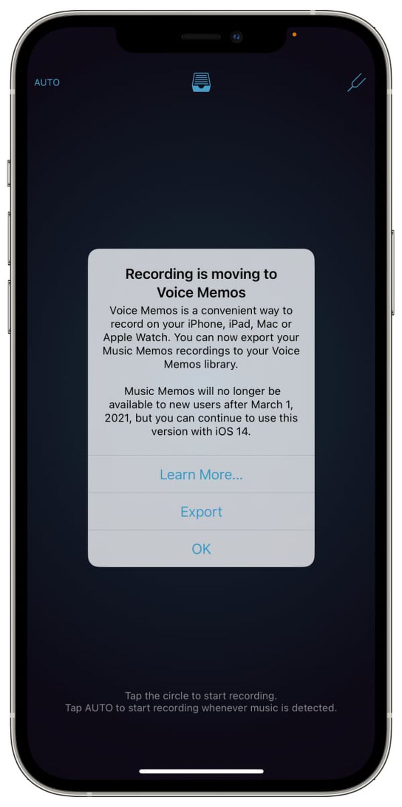 Apple Retiring 'Music Memos' App, Encourages Users to Transition to ...