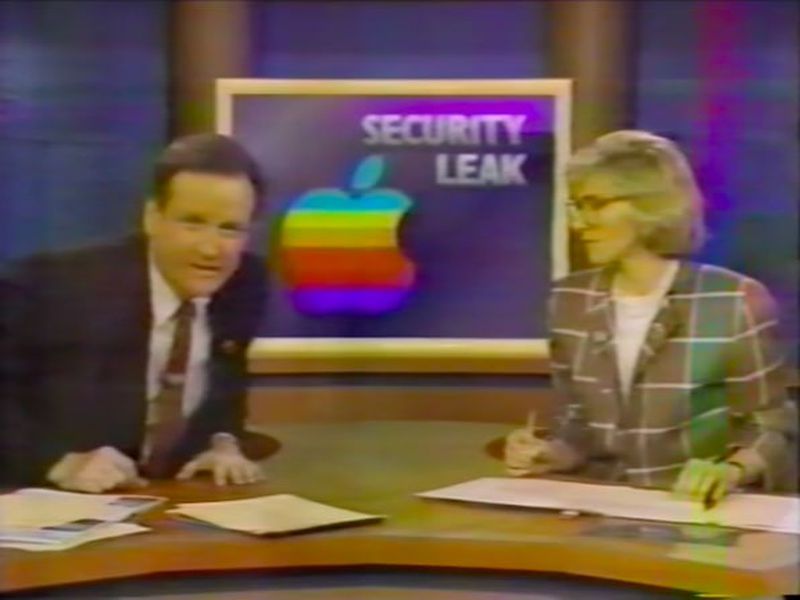 Unearthed TV News Clip Recounts One of Apple's Biggest Leaks of the ...