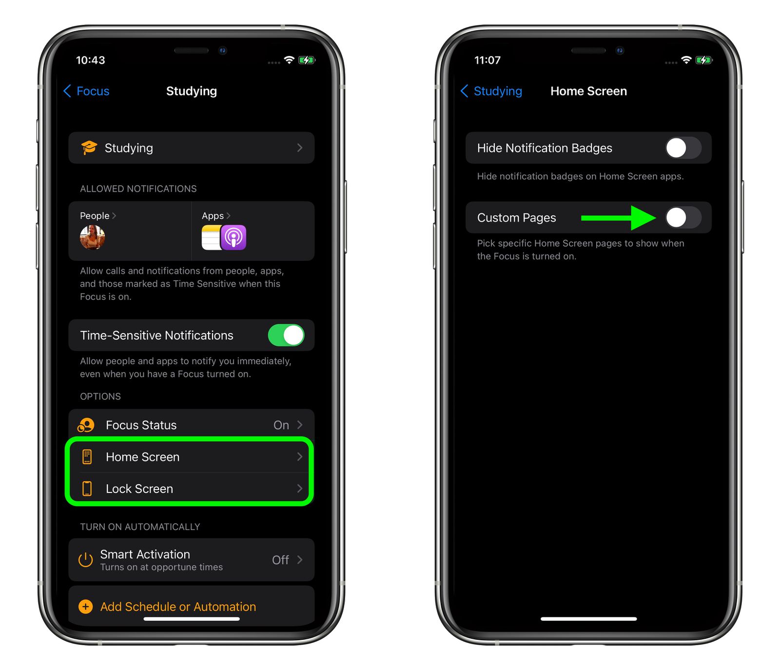 iOS 15: How to Adjust Home Screen and Lock Screen Settings in Focus ...