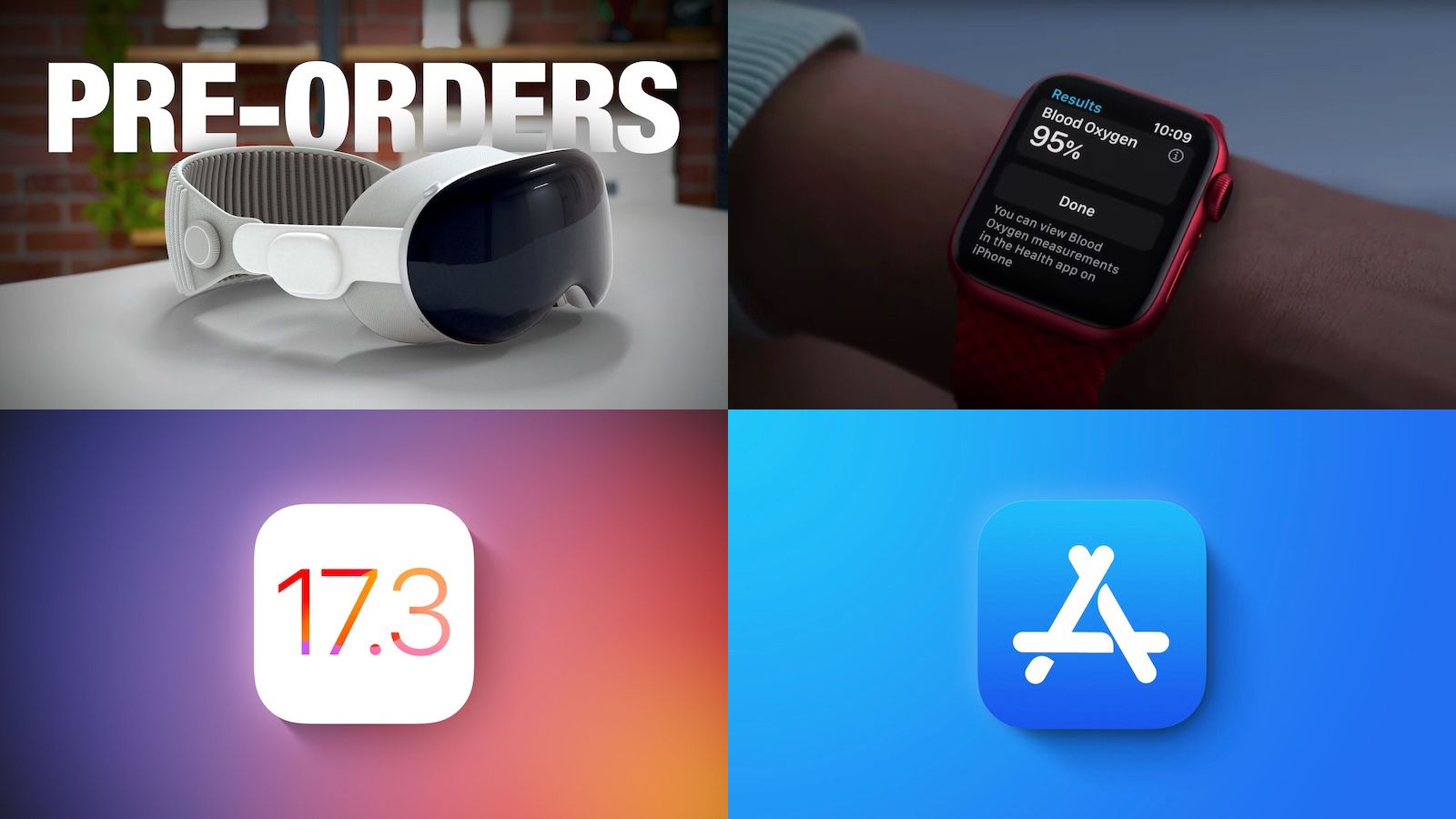 Top Stories: Vision Pro Pre-Orders, iOS 17.3 Release Date, Apple Watch Blood Oxygen Ban - MacRumors