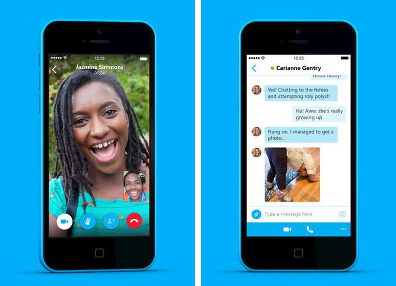 Redesigned Skype 5.0 for iPhone Launching Today - MacRumors