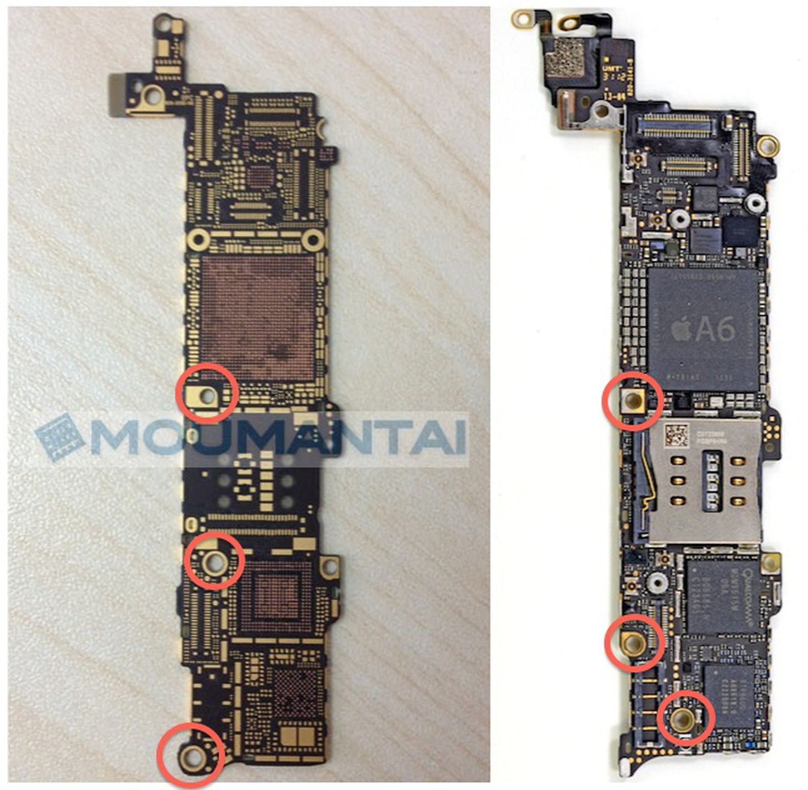 Leaked 'iPhone 5S' Rear Shell Likely for iPhone 5, Rumored Specs ...