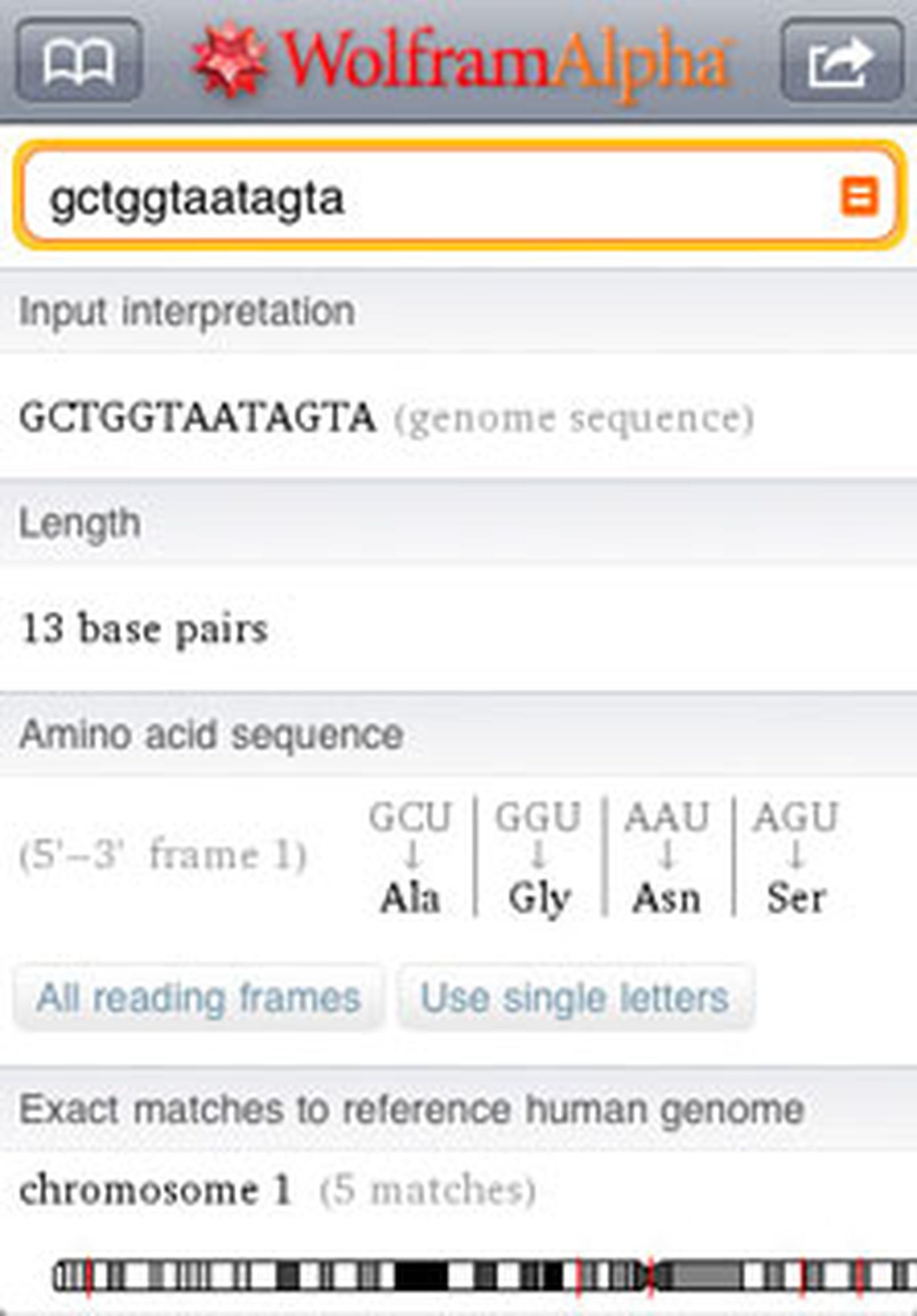 Wolfram Alpha App Debuts with $49.99 Price Tag - MacRumors