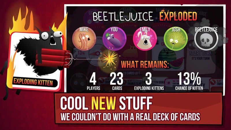 Popular Card Game 'Exploding Kittens' Now Available on iPhone - MacRumors