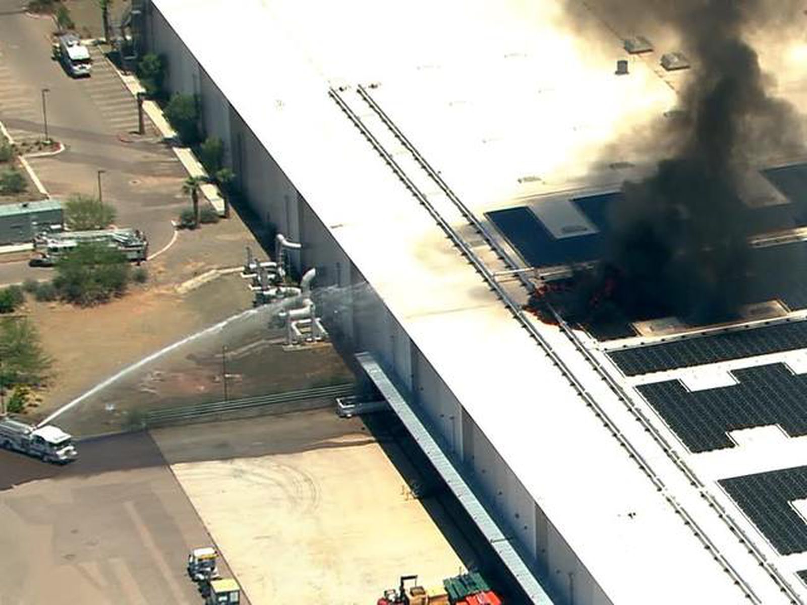 Apple Facility in Mesa, Arizona Catches Fire - MacRumors