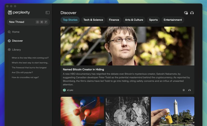 Perplexity Launches Native macOS App for AI-Powered Search - MacRumors