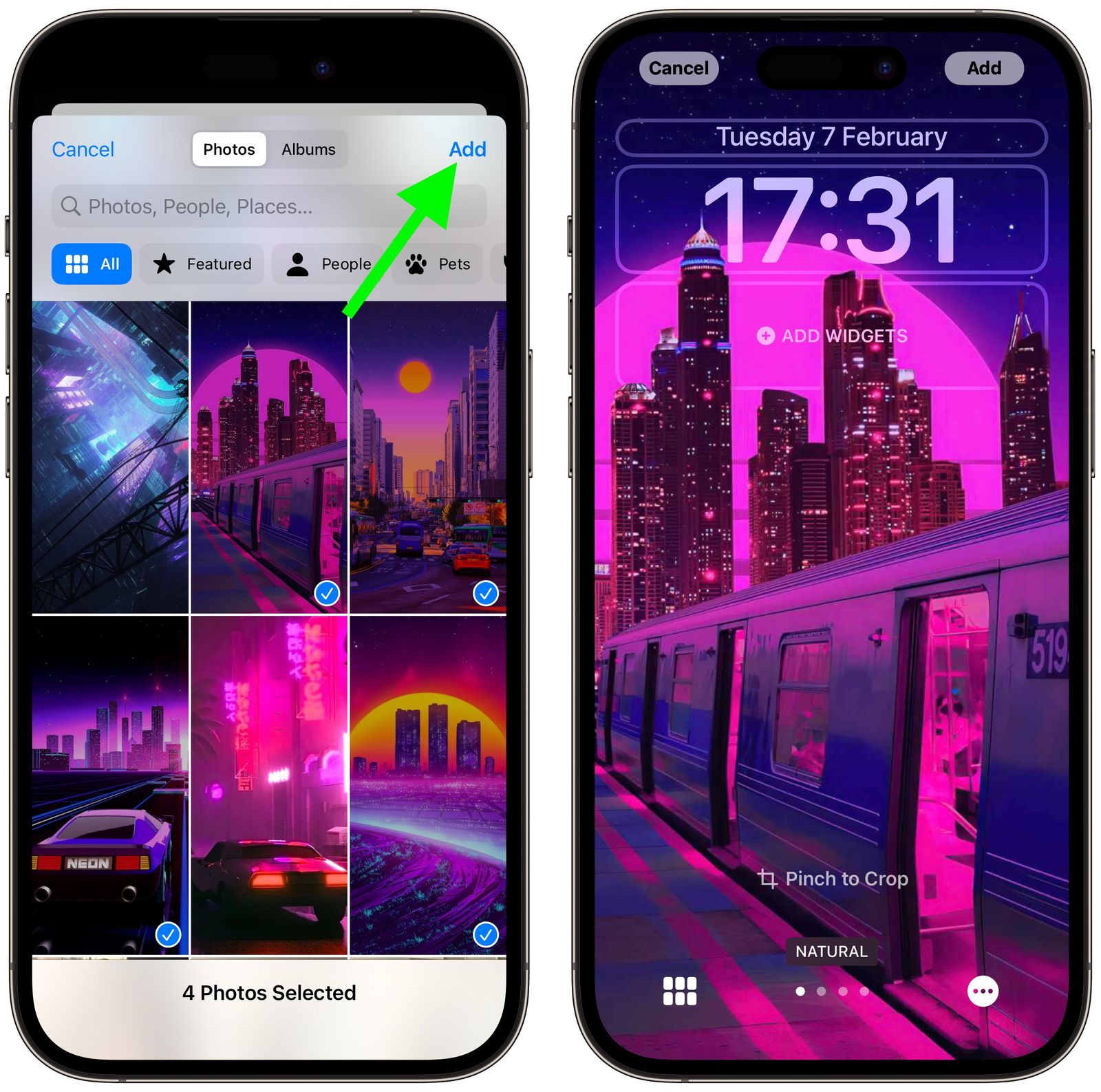 Tap iPhone Lock Screen to Change Wallpaper - How It Works - MacRumors