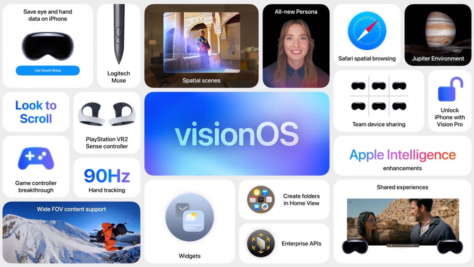 visionOS 26 Announced With Spatial Widgets, Shared Experiences, Enhanced Personas, and More ...