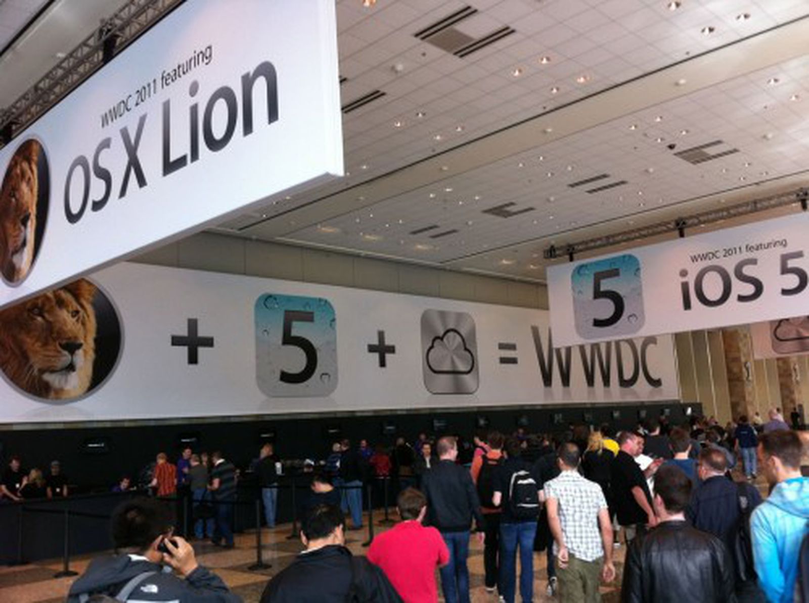 WWDC Kicks Off on Monday: Mac OS X Lion, iOS 5 and iCloud - MacRumors