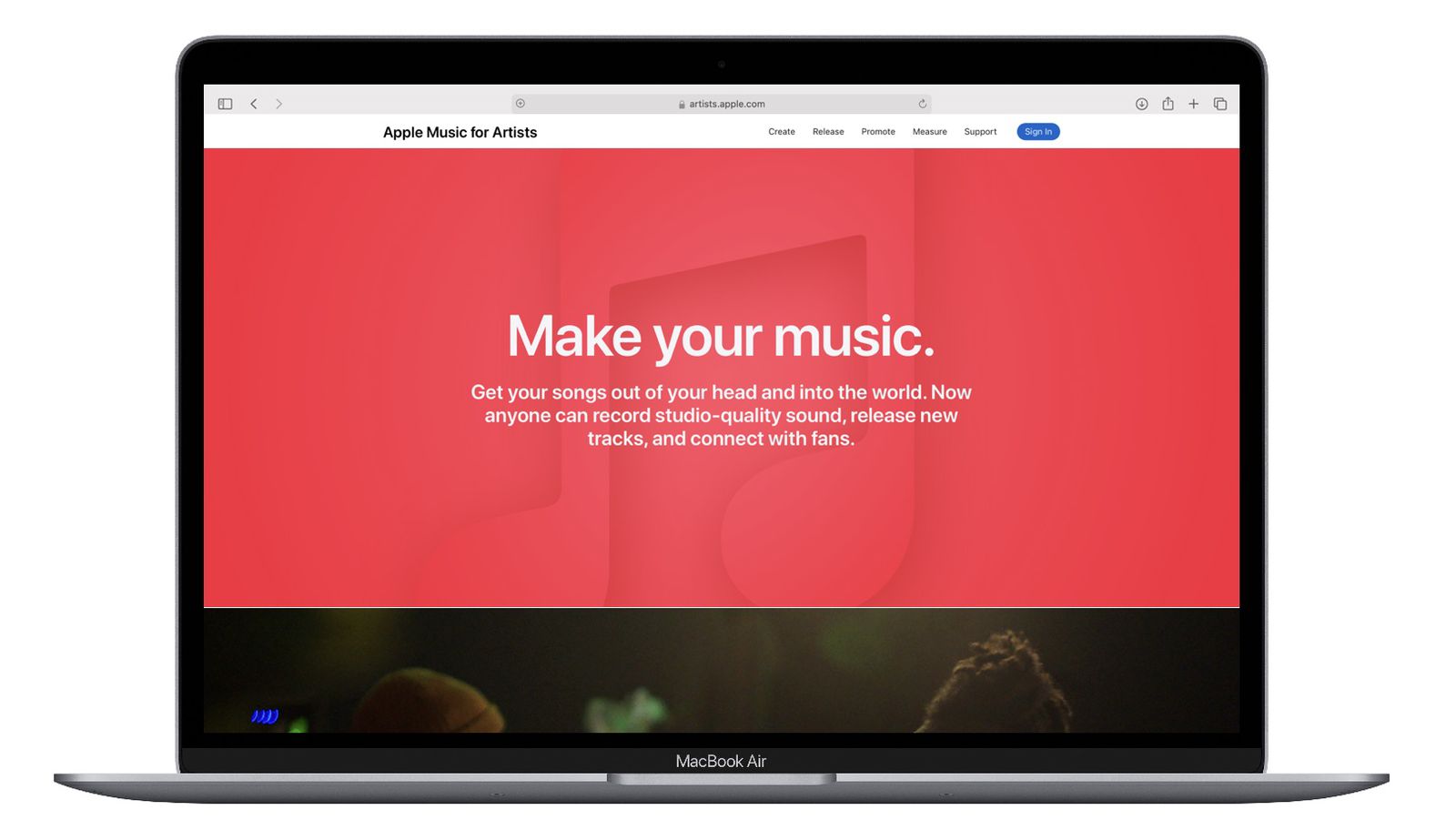 Apple Redesigns Apple Music Website for Artists - MacRumors