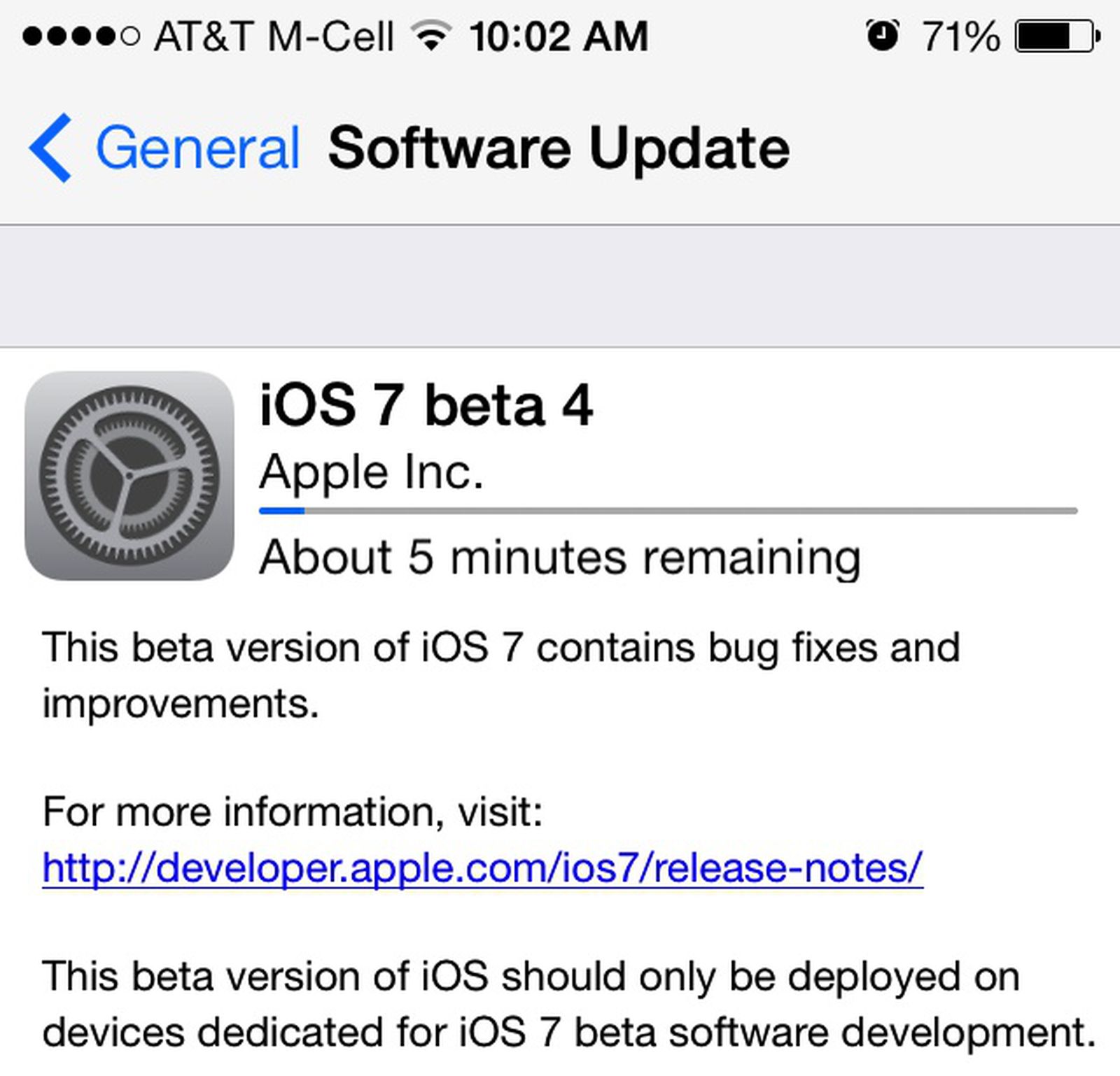 Apple Seeds iOS 7 Beta 4 to Developers - MacRumors