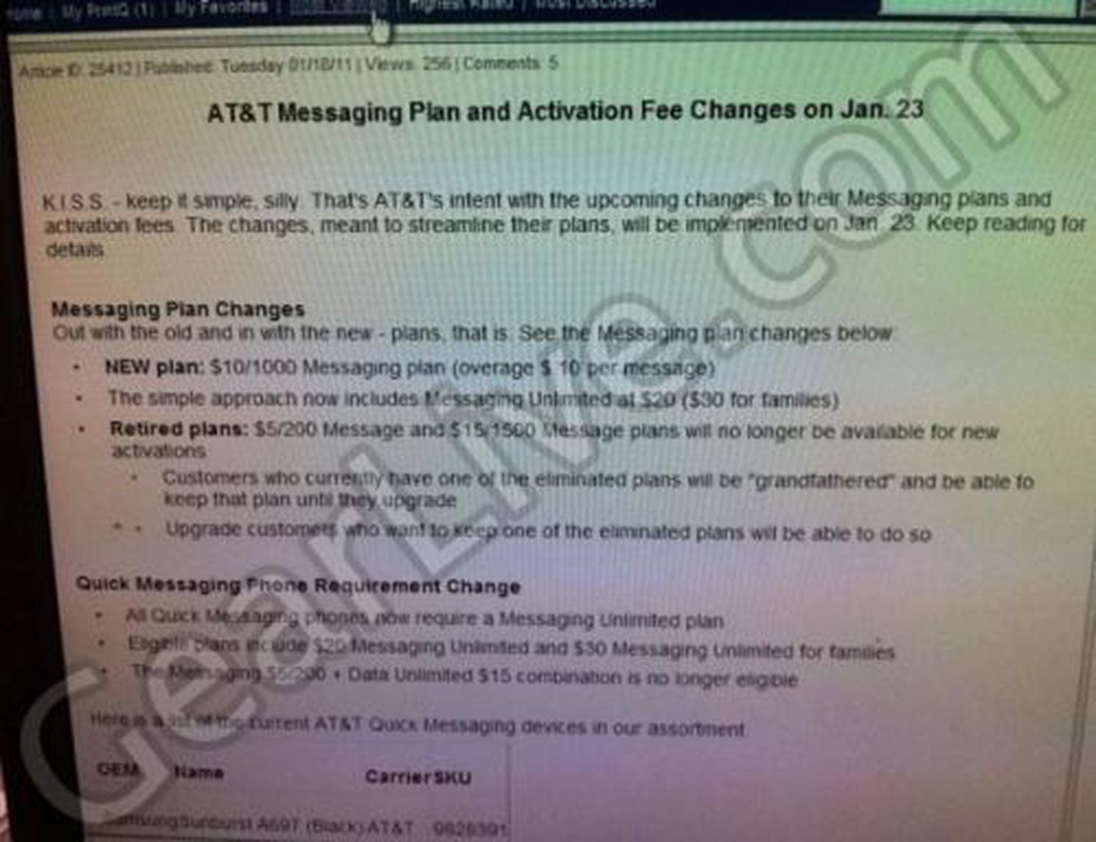 AT&T Simplifying Texting Plans, Enlisting Best Buy in Battle Against ...