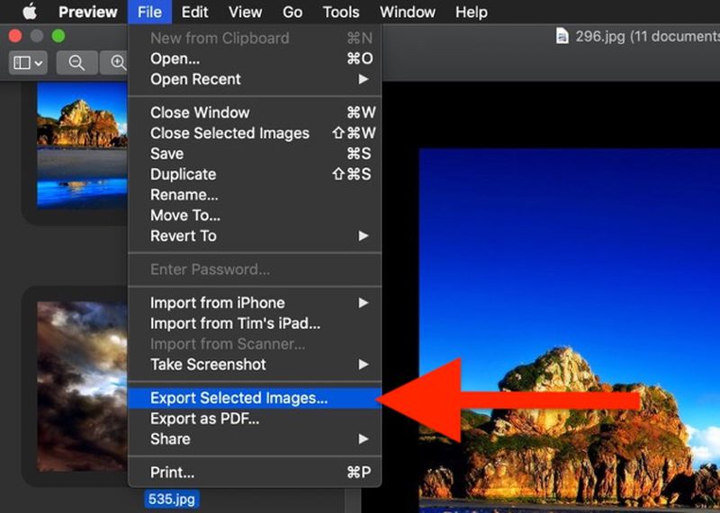 How to Batch Convert Images Using macOS Preview - MacRumors