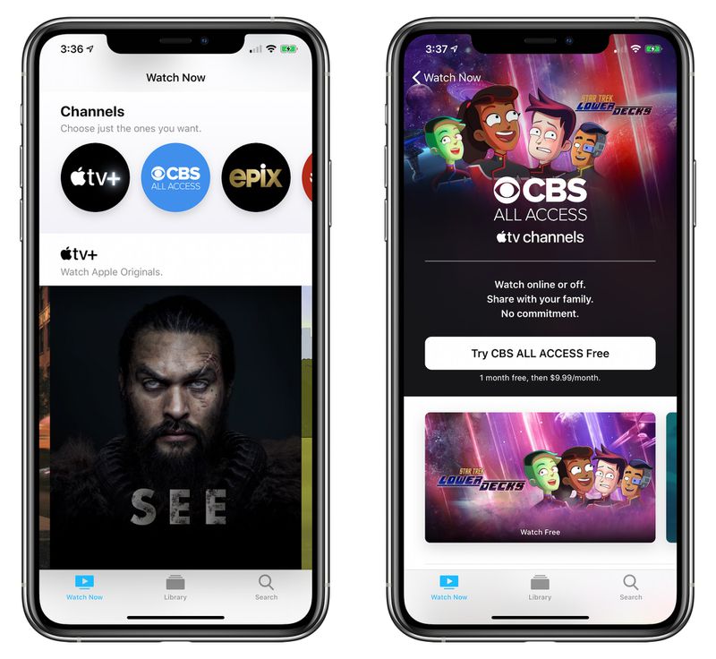 Apple Launching Discounted $9.99 Per Month CBS All Access and Showtime ...