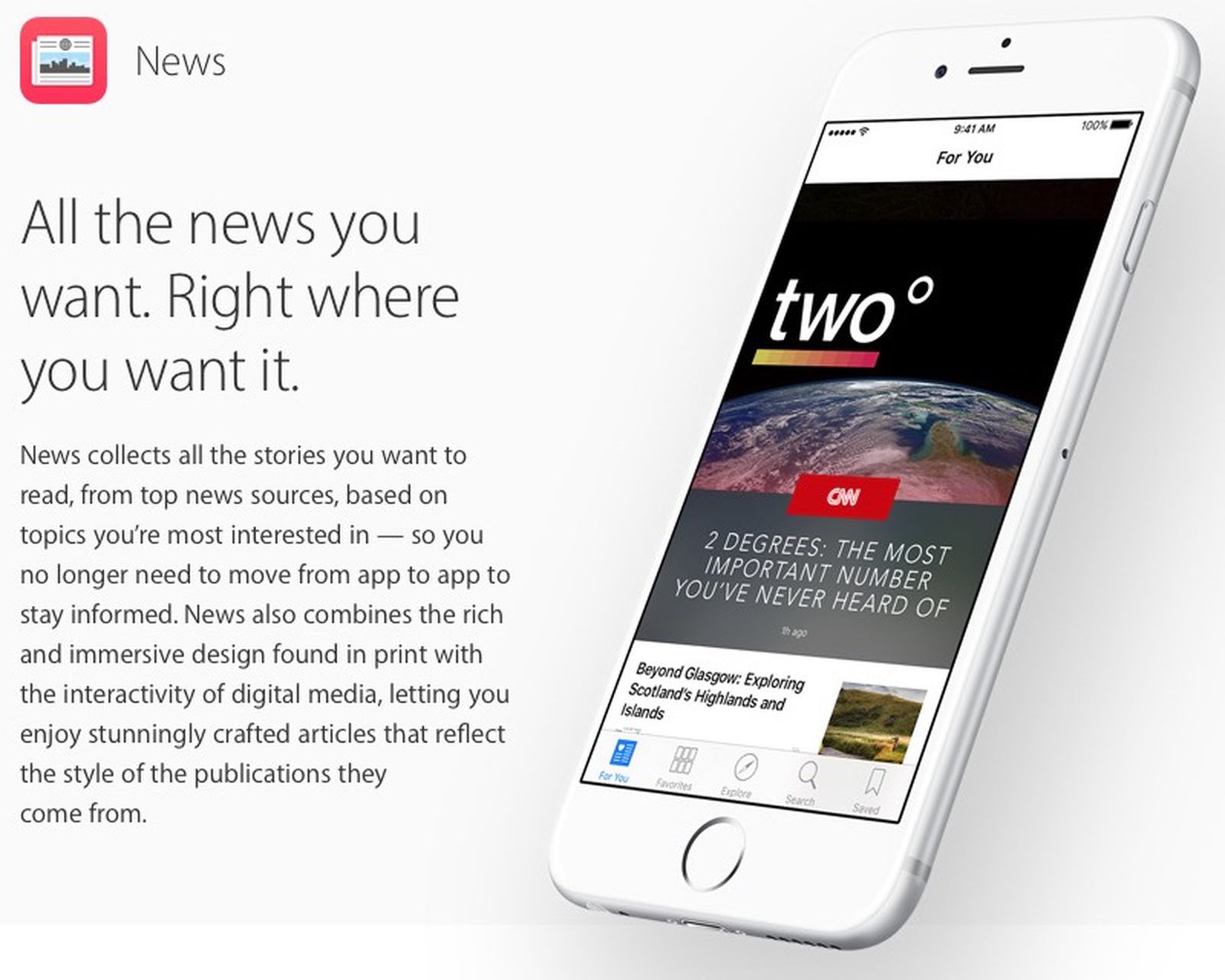 Apple News Format Expands to All Publishers for Richer Media ...