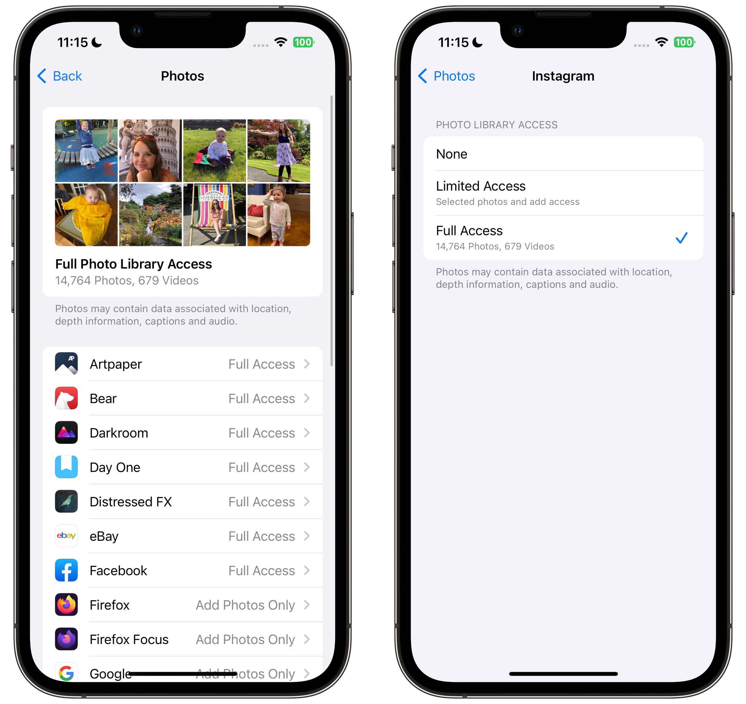 iOS 17: How to Control Which Apps Have Access to Your Photos - MacRumors