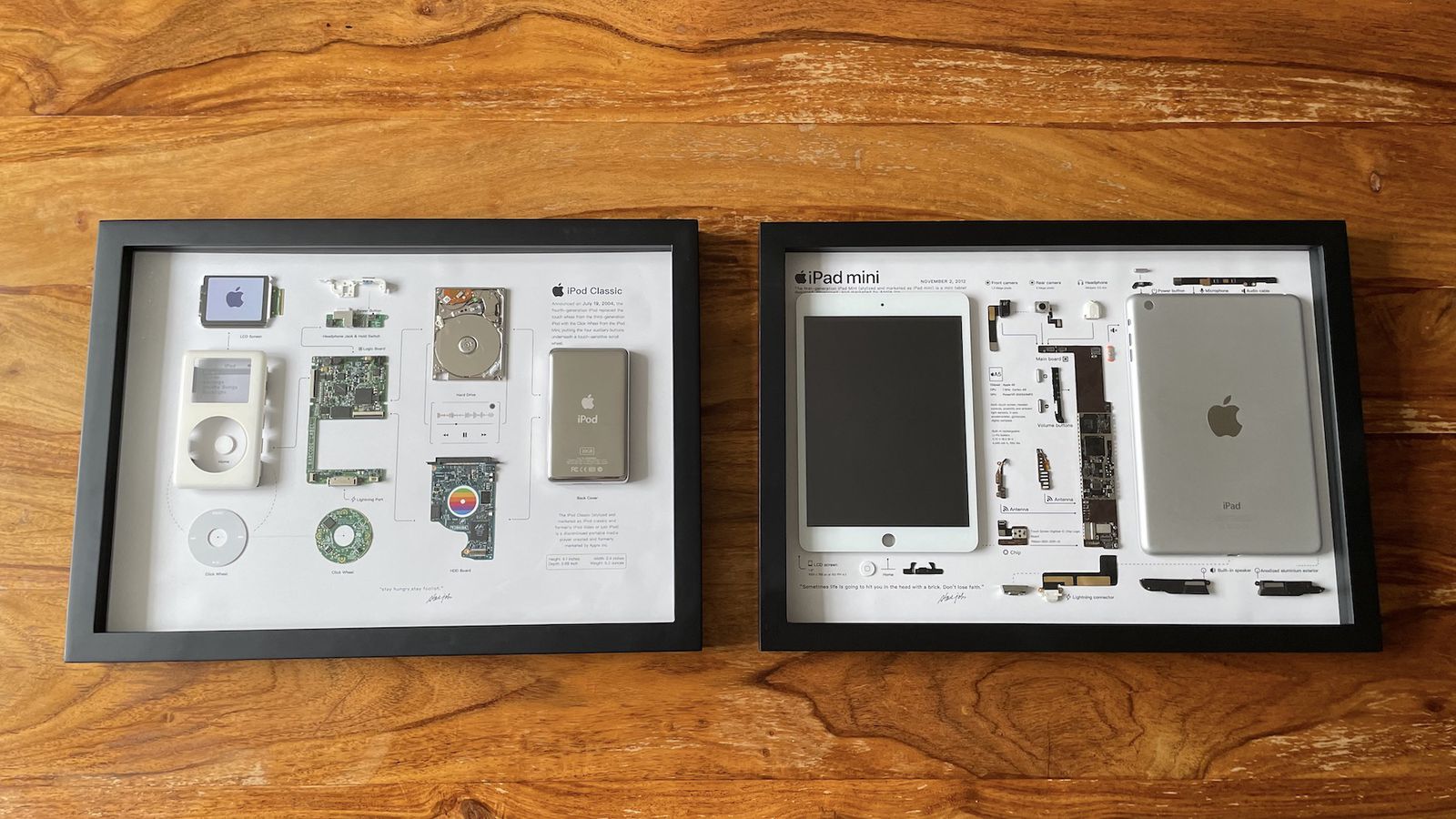 iPod Classic (fourth-generation) and iPad mini (first-generation ...