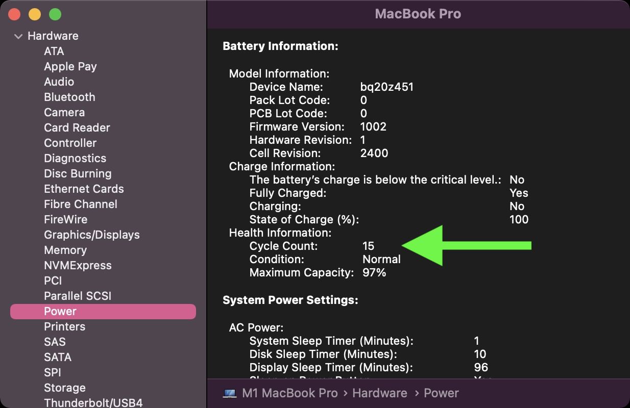 How to Check Your Mac's Battery Cycles - MacRumors