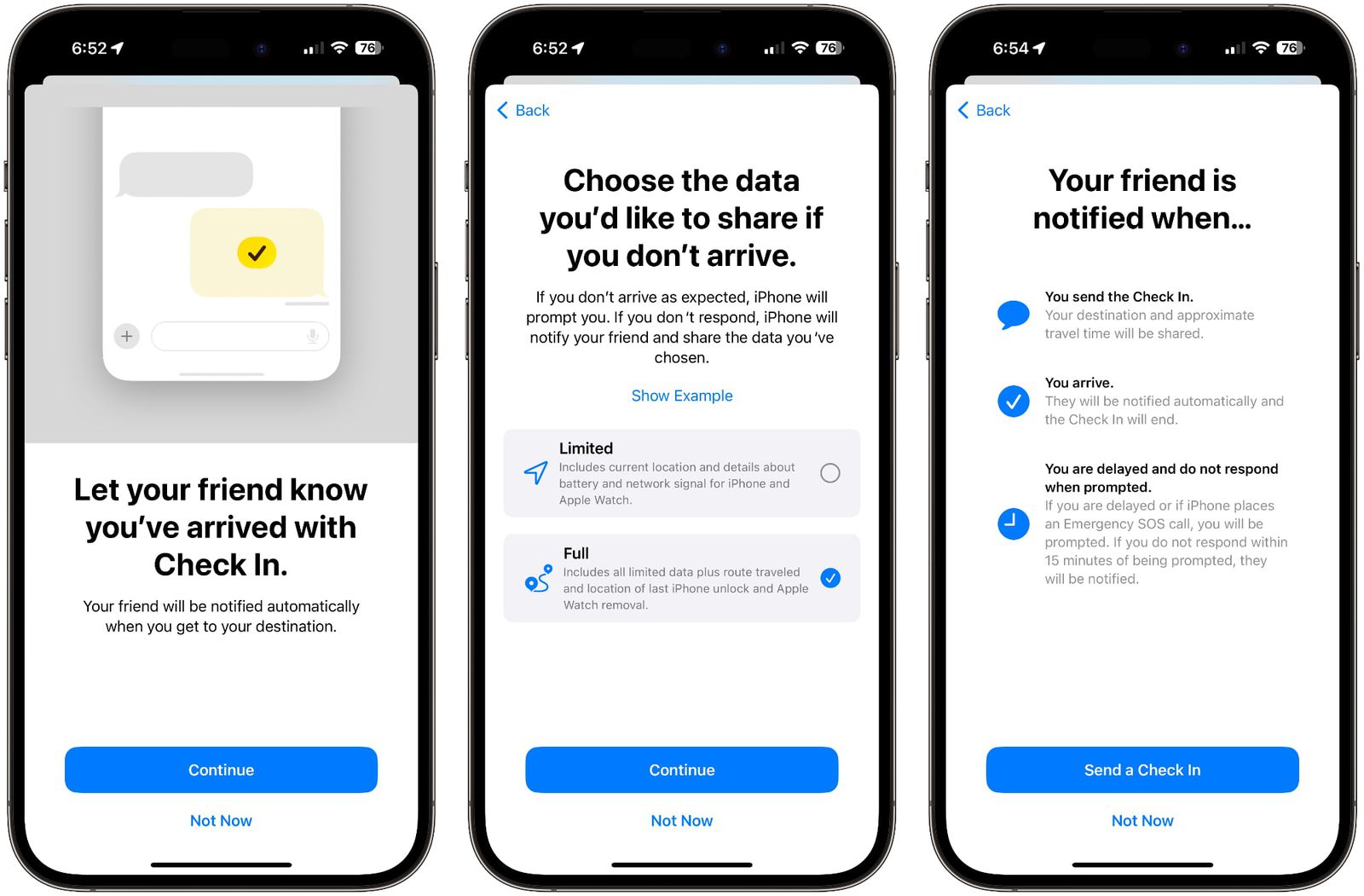 iOS 17 Messages App Features: Check In, Stickers, and More - MacRumors
