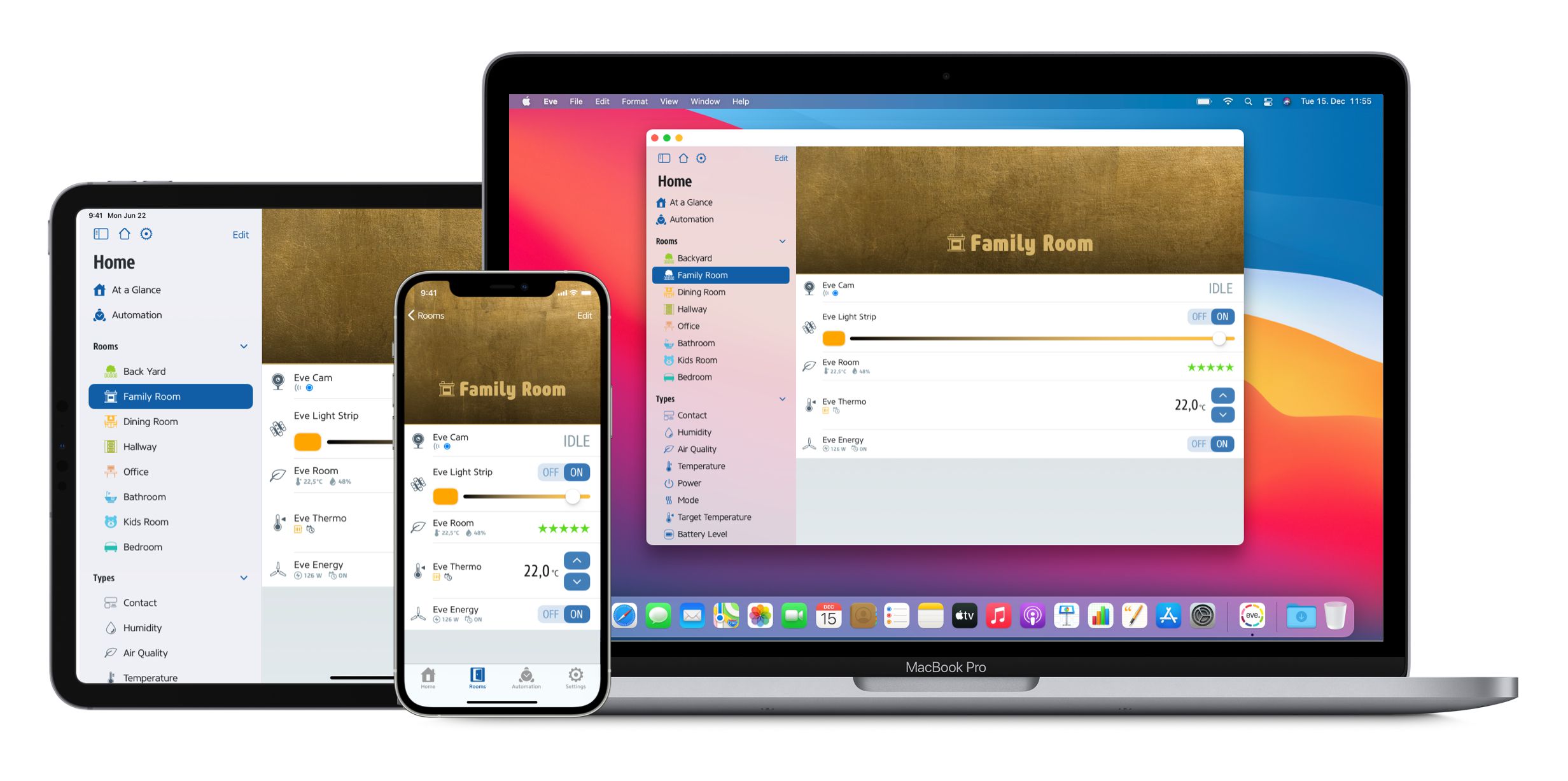 Eve Update Brings its HomeKit App to the Mac - MacRumors