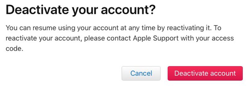 How to Delete or Deactivate Your Apple ID Account and Data - MacRumors