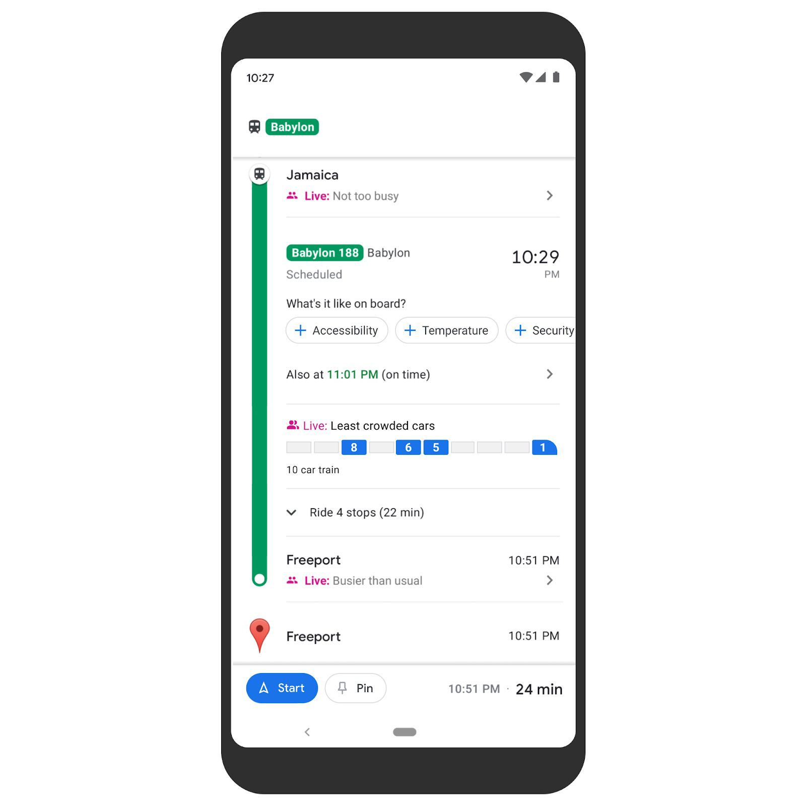 Google Maps Gains Expanded Transit Crowdedness Predictions - MacRumors