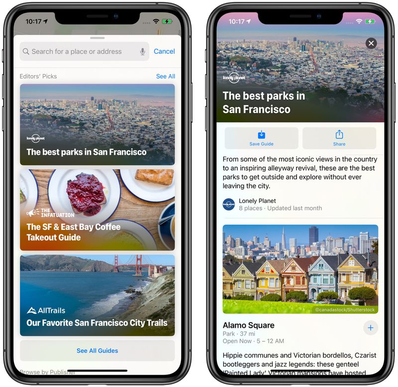 What's New in iOS 14 Maps: Cycling Directions, Guides, Refine Location ...
