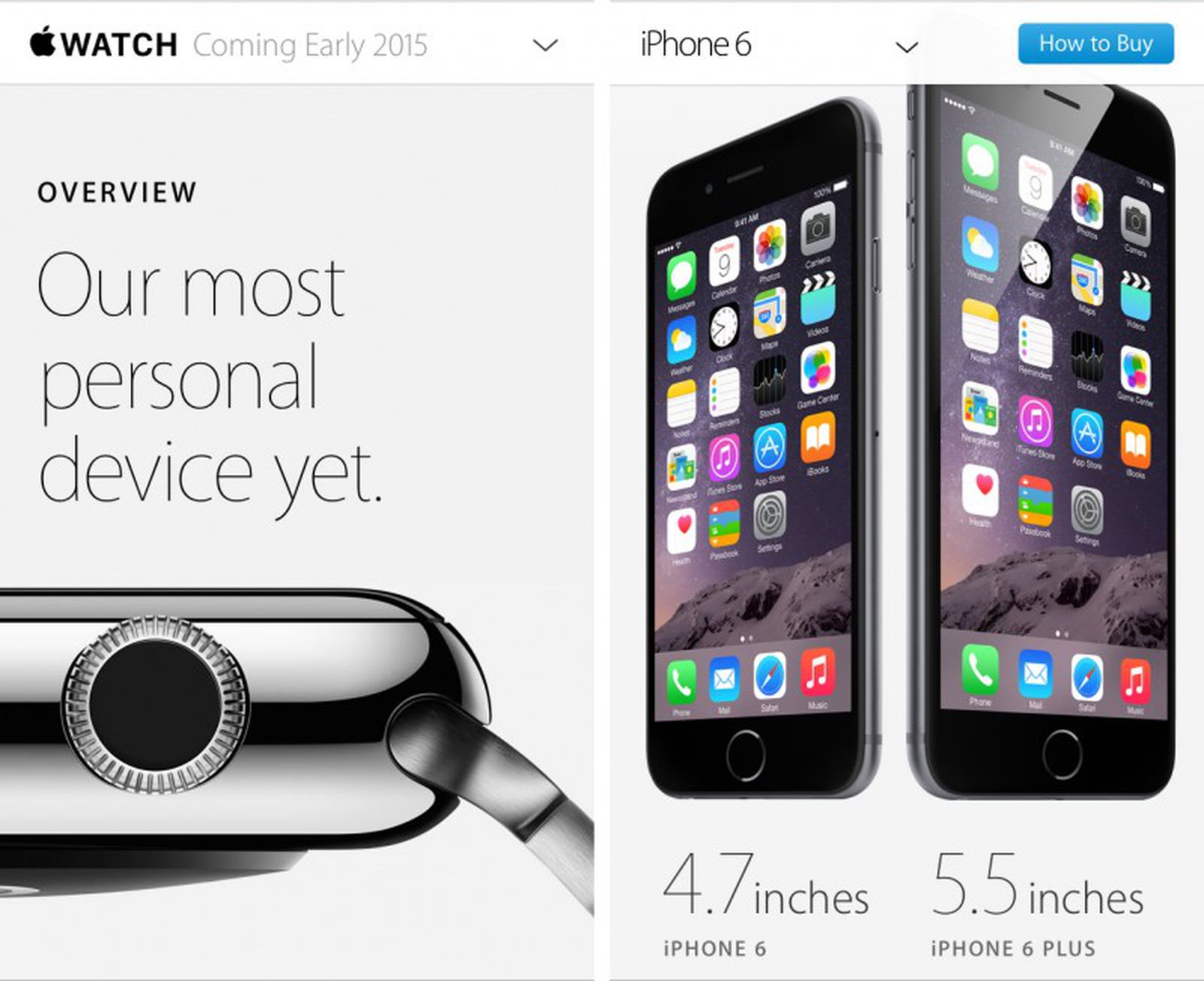 Apple Launches Redesigned Mobile Website - MacRumors