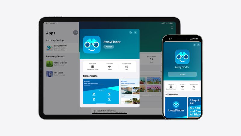 Testflight Now Lets Developers Set Testing Criteria And Include App Screenshots Macrumors