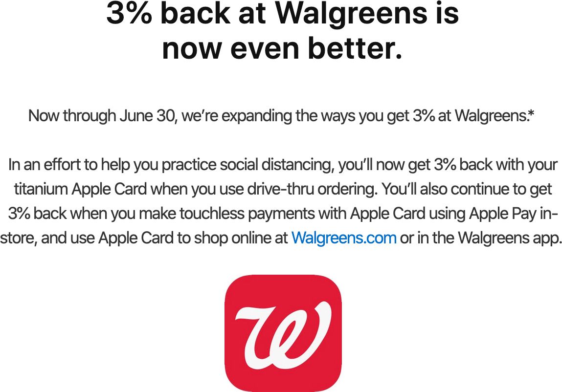 Walgreens Shoppers Get 3% Cash Back When Using Drive-Thru Ordering With ...