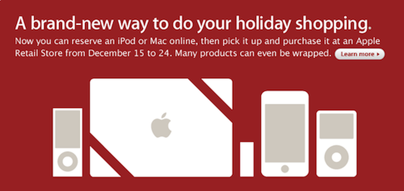 Apple Retail Stores Roll Out 'Reserve and Pick Up' Purchasing for ...