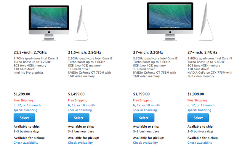 iMac Shipping Times Slip to 3 -5 Days, Fueling Rumors of 'Low-Priced ...