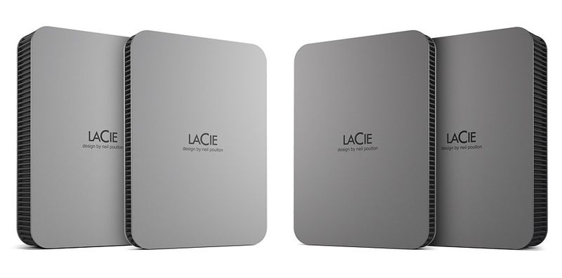 LaCie's Newly Designed Mobile Hard Drives Provide Up to 5TB of Storage ...
