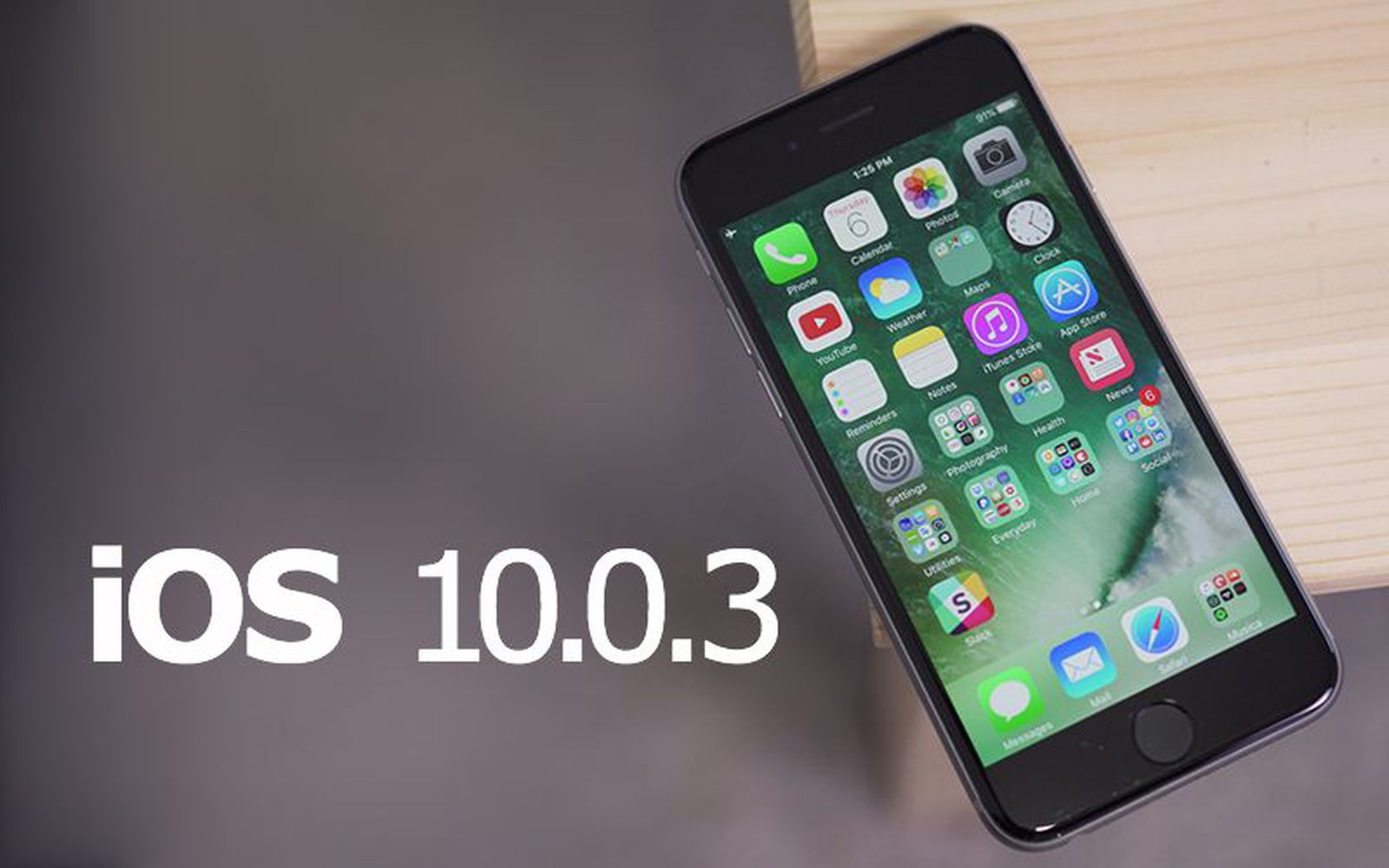 Apple Releases iOS 10.0.3 for iPhone 7 With Cellular Connectivity Bug ...