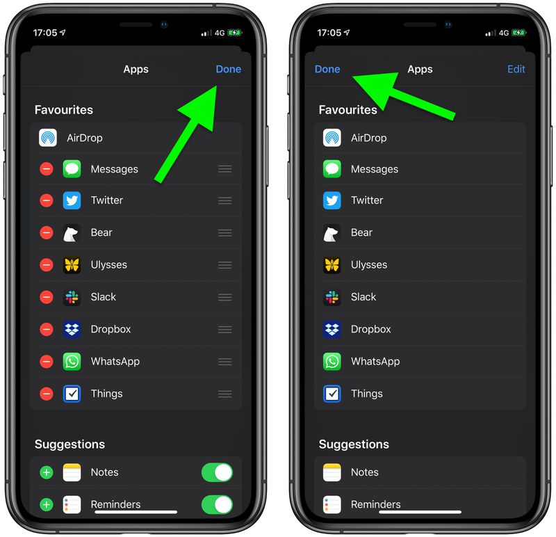 How to Customize the Apps in Your iOS Share Sheet - MacRumors