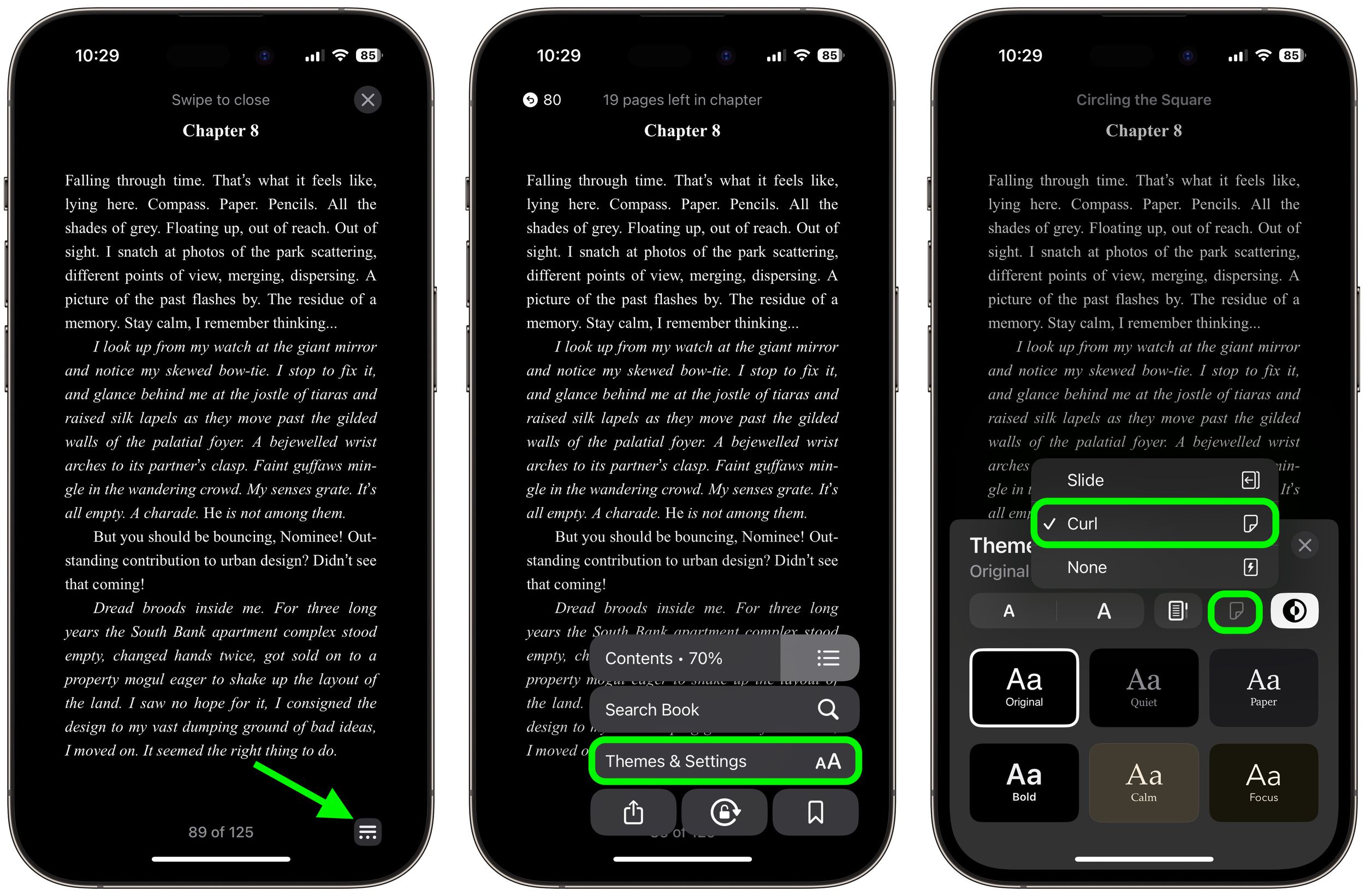 How To Re Enable The Classic Page Turning Animation In Apple Books Macrumors