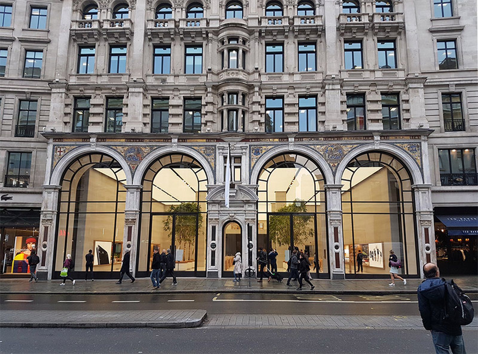 Apple Previews Redesigned Flagship Regent Street Store in London ...