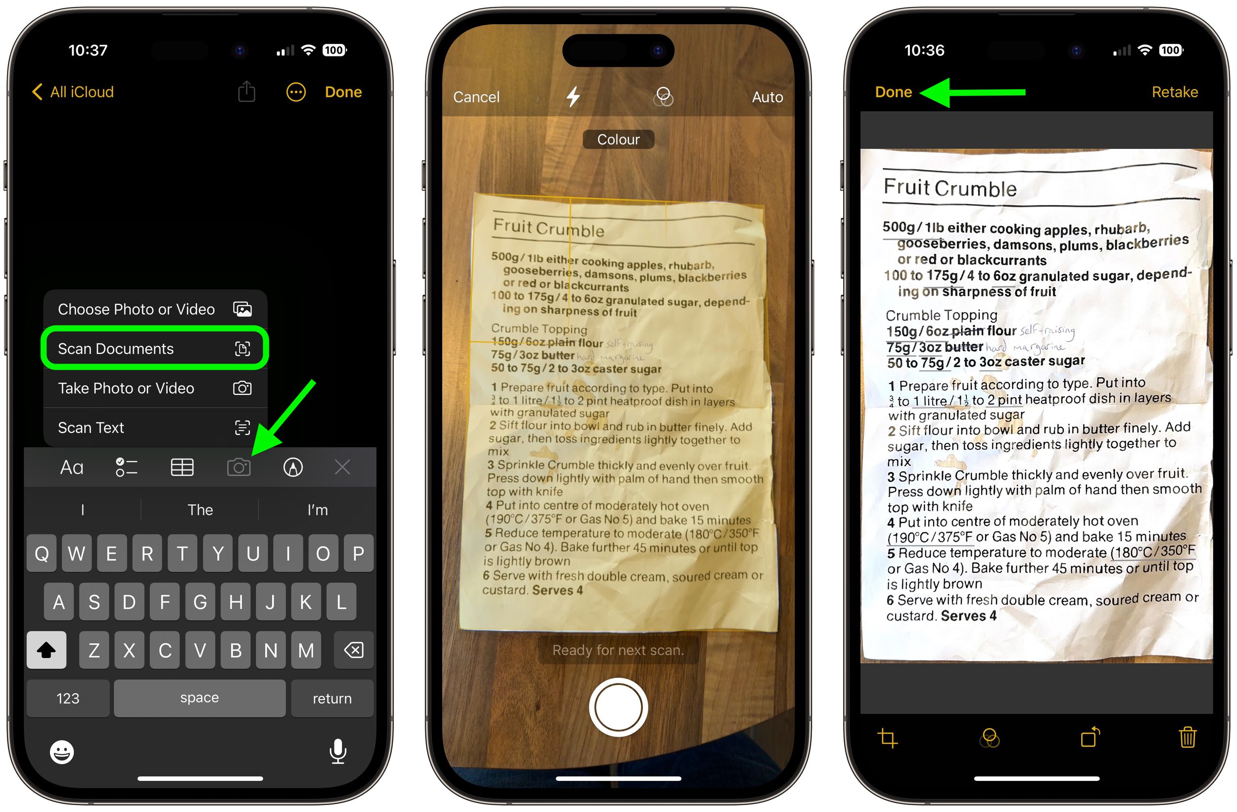 How to Scan Documents in the Notes App on iPhone - MacRumors