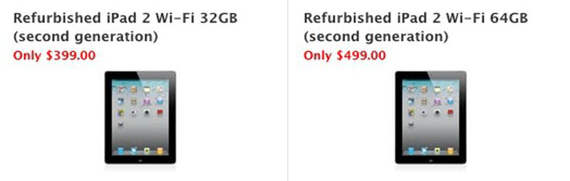 Apple Cuts Pricing on Refurbished Original iPad and iPad 2 Models by ...