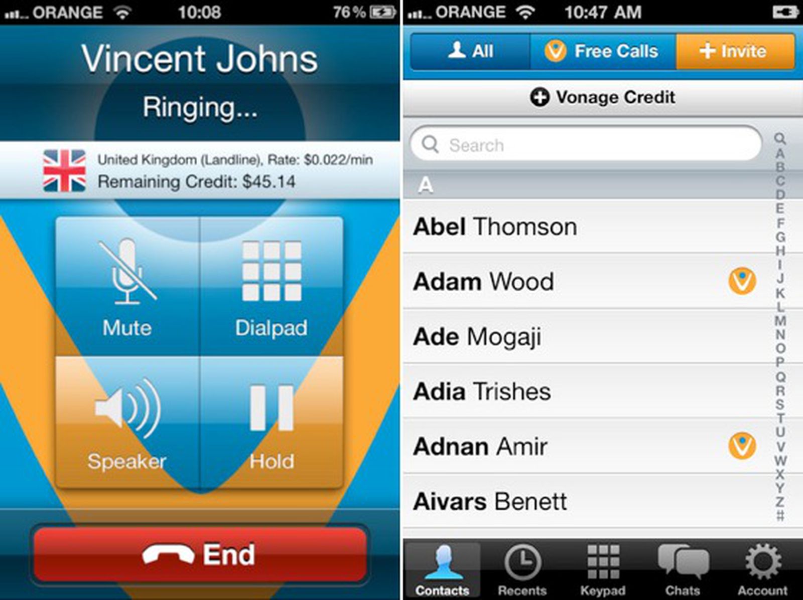 Vonage Rolls Out "High-Definition" VoIP Calling App - MacRumors